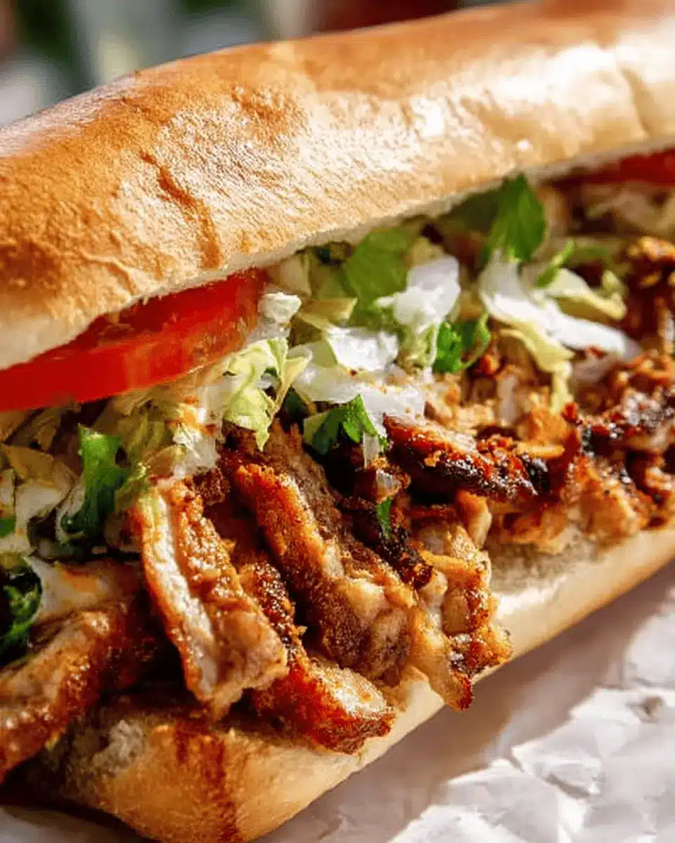 chicken torta
