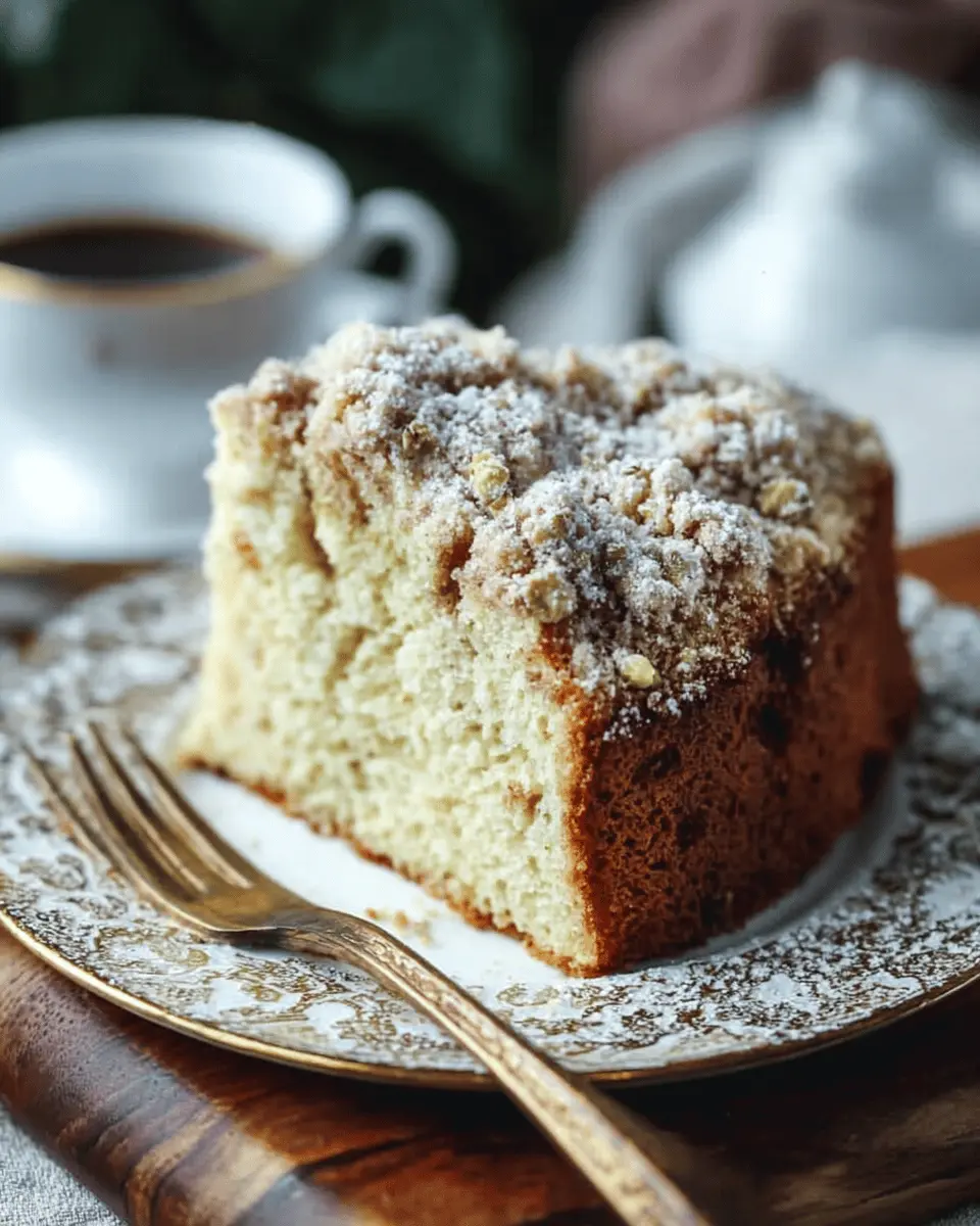 easy cardamom coffee cake