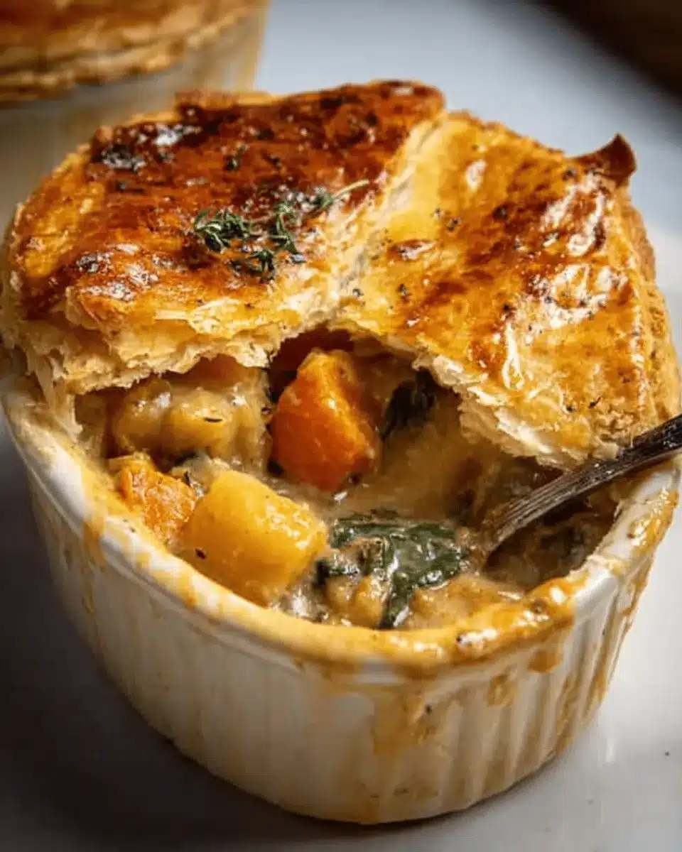 Roasted Root Vegetable Pot Pie
