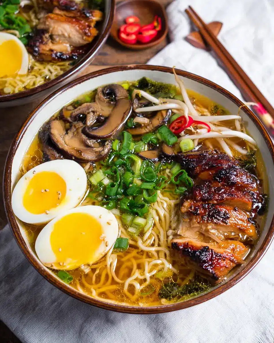 easy homemade chicken ramen